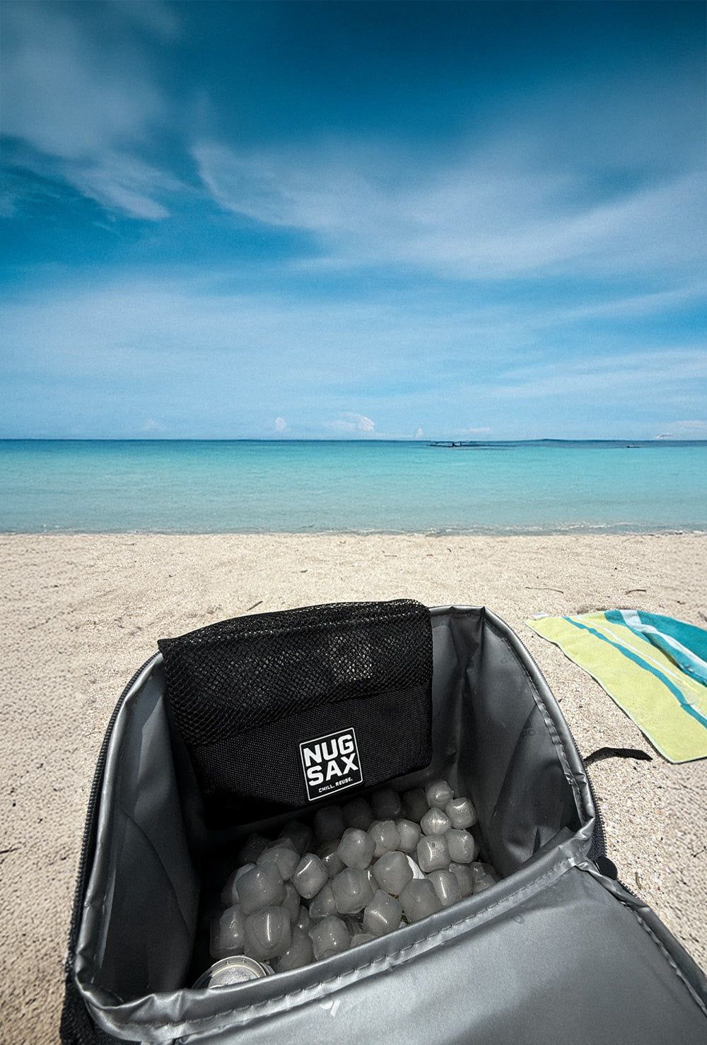 NUGSAX.com | Premium Reusable Bagged Ice Cubes